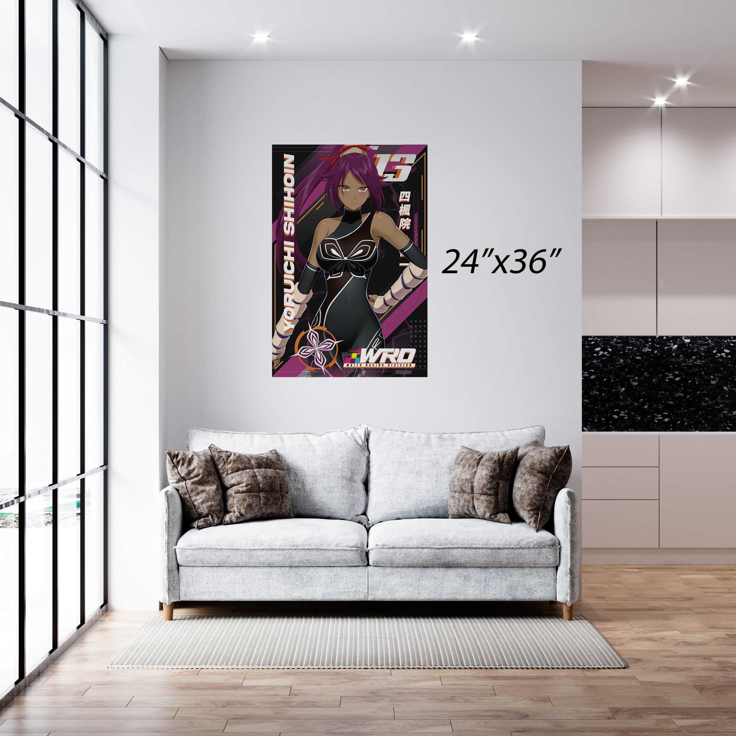 Yoruichi Poster Banner – WaifuRacingDivision